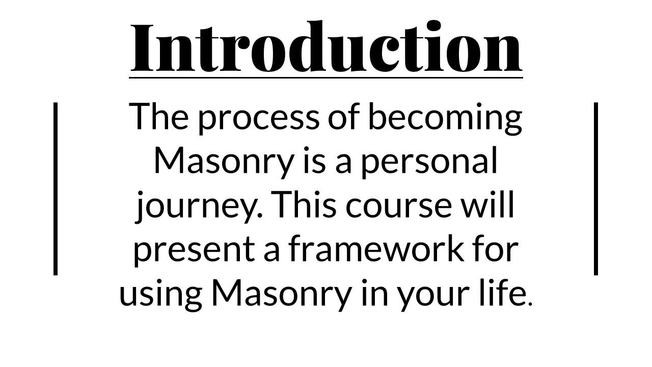 Intro | Masons Lead Better