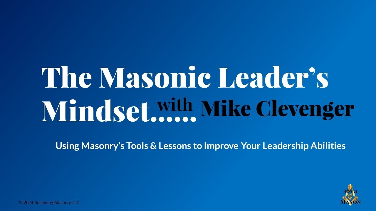 Mindset – Title Slide New2 | Masons Lead Better